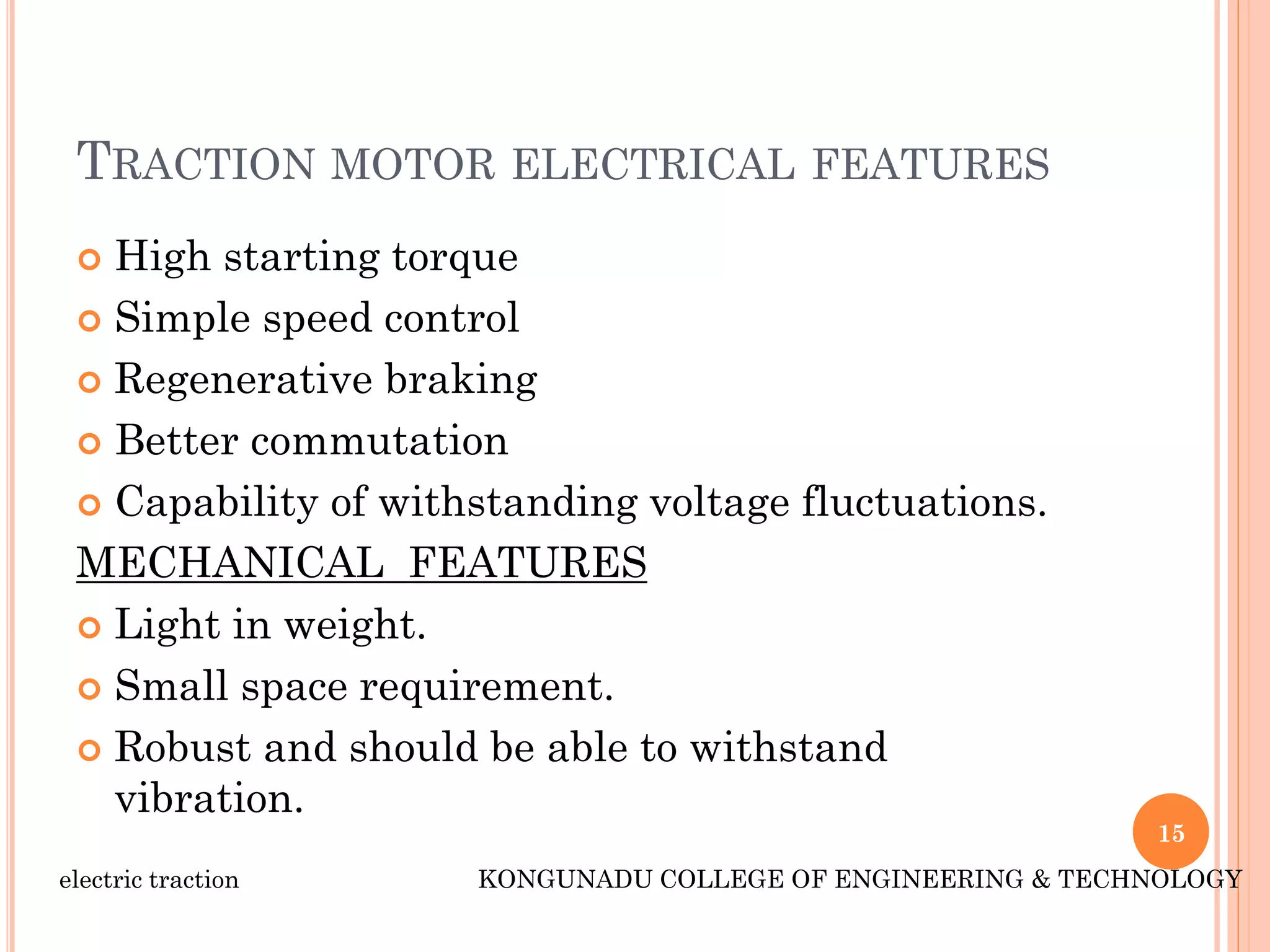 Electric traction ppt | PDF
