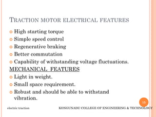 Electric traction ppt | PDF