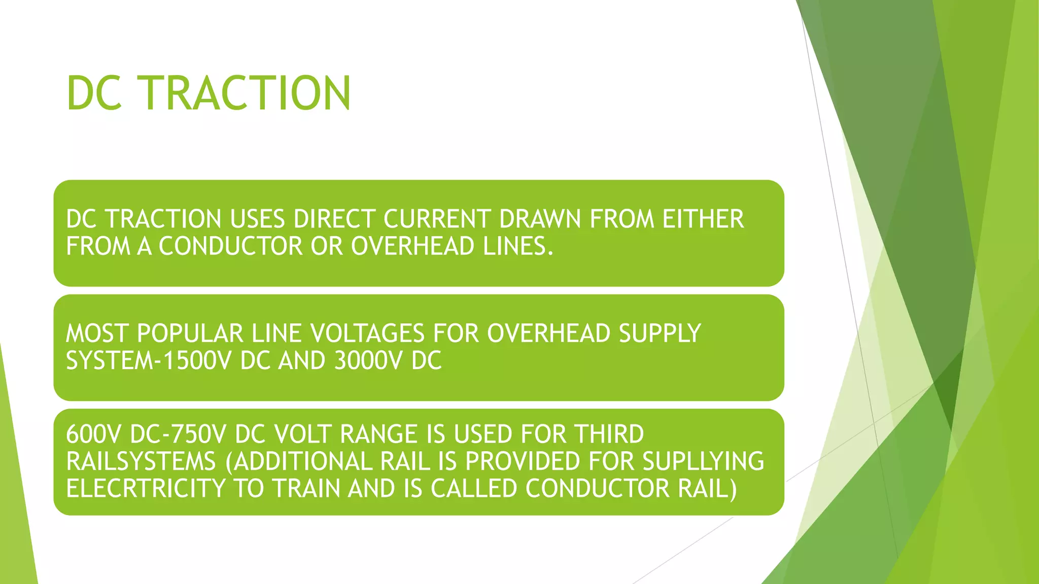 Electric Traction System | PPTX