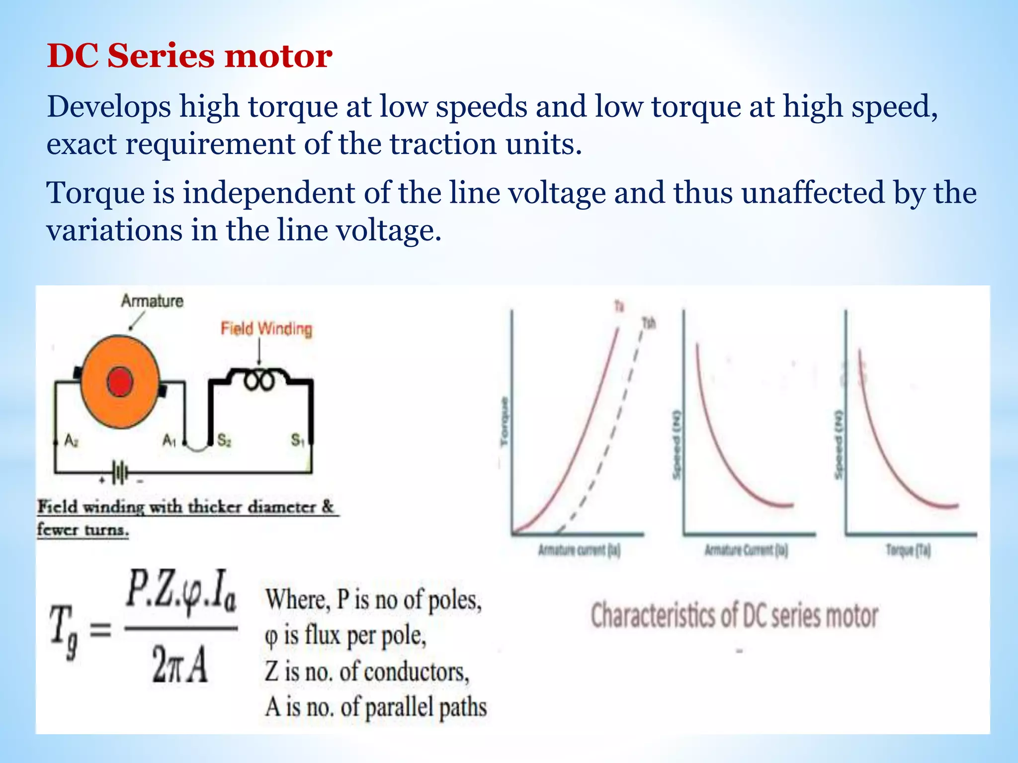 Electric traction system | PPTX