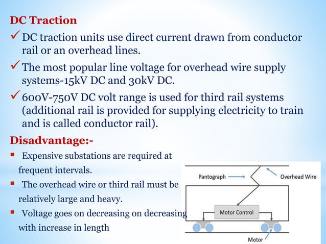 Electric traction system | PPTX | Rail Travel | Travel Type