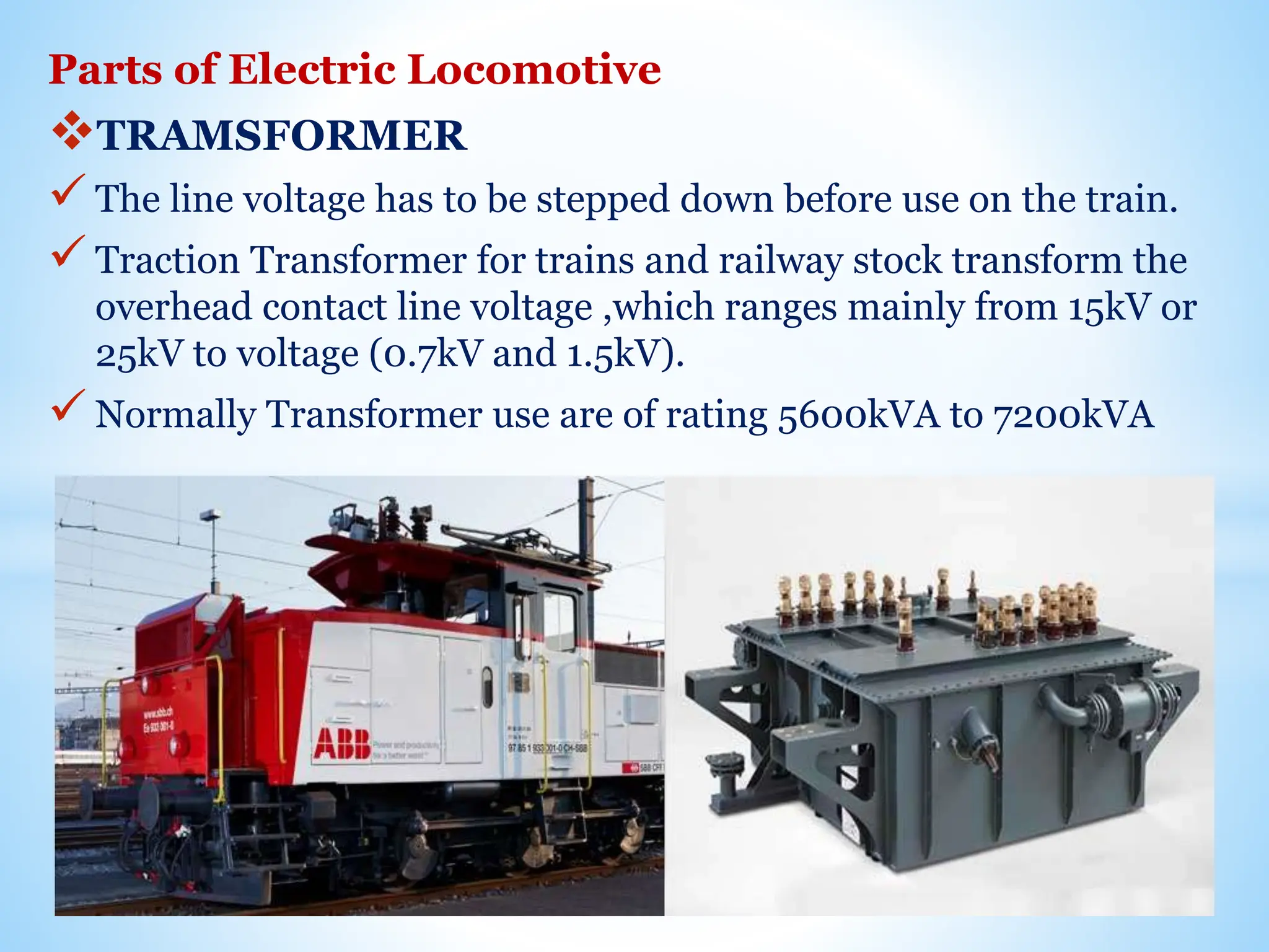 Electric Traction System benefits and different types of electric ...