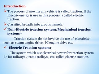 Electric Traction System benefits and different types of electric ...