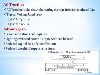 Electric Traction System benefits and different types of electric ...