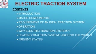 Electric traction system final upload | PPTX
