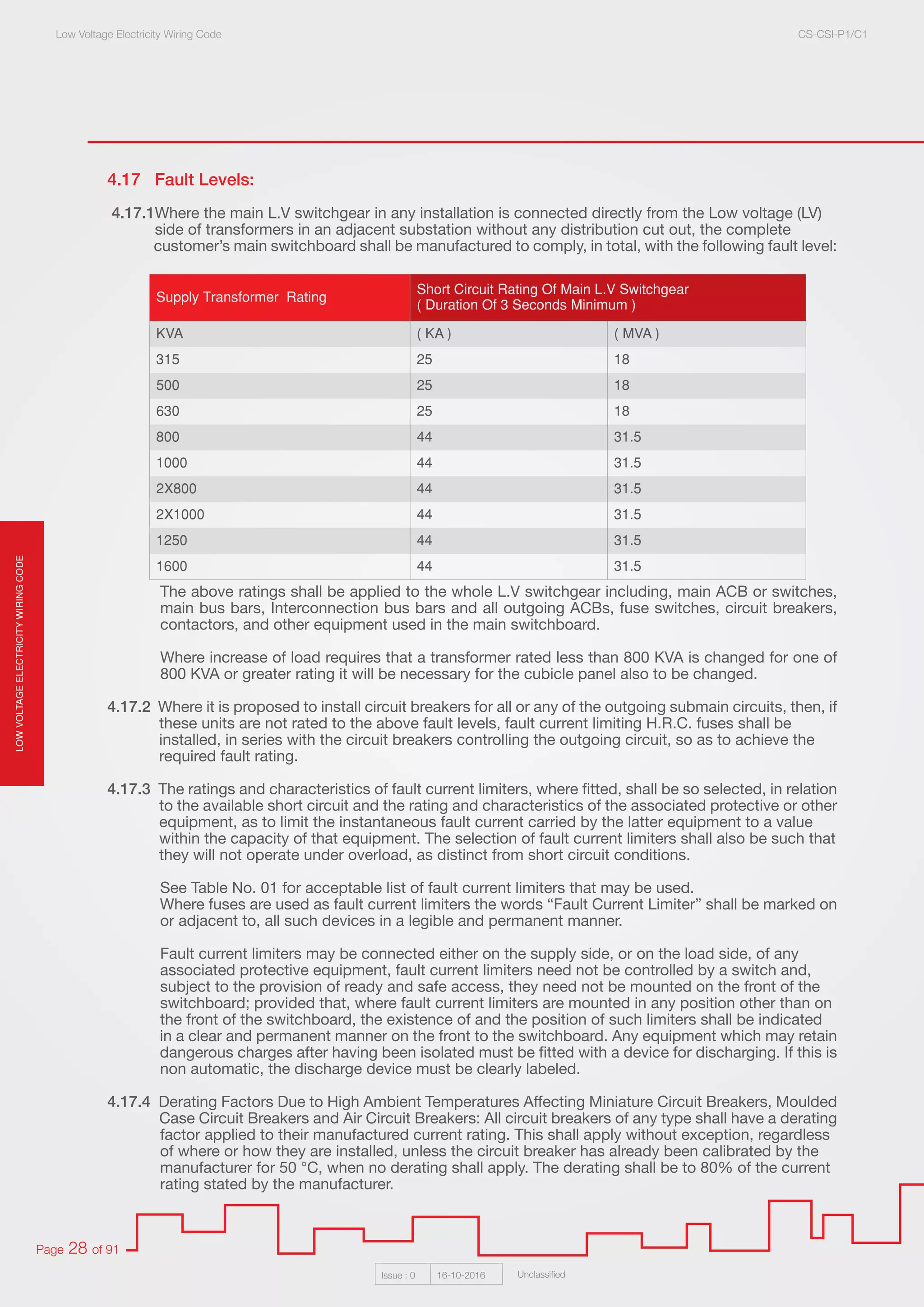 Electricty wiring code 2016 | PDF