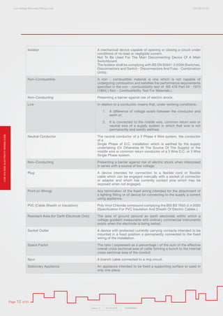 Electricty wiring code 2016 | PDF