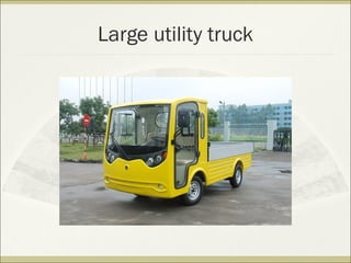 Electric utility cars(ecarmas international) | PPT | Green Vehicles ...