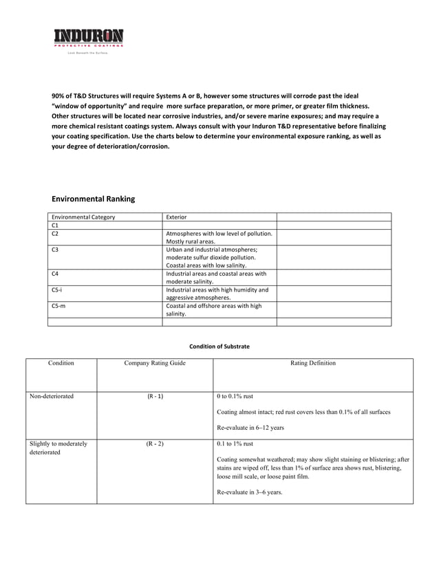 Electric utility coating selection guide: Transmission Towers & Poles ...