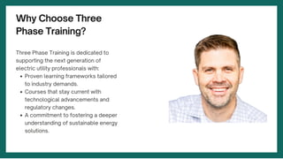 Electric Utility Programs by Three Phase Training | PDF