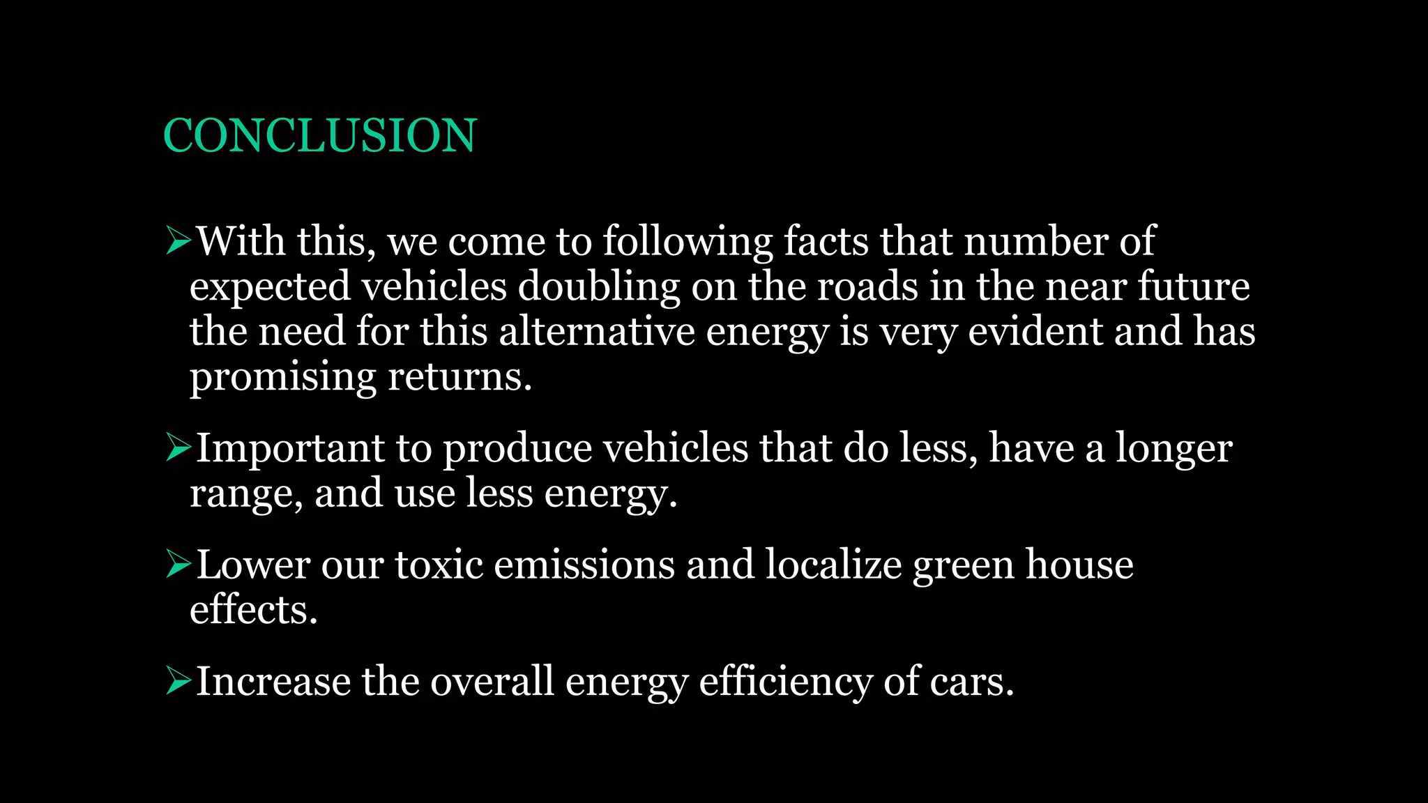 Electric vehicle | PPTX