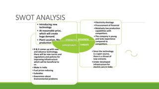 Electric vehicle - strategic plan | PPTX