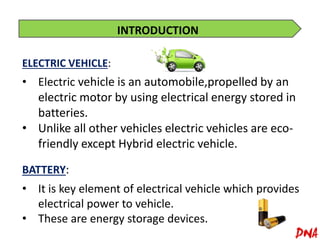 Electric vehicle | PPTX