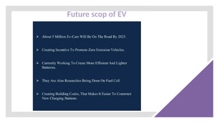 electric vehicle and the advantages and disadvantages nowadays.pptx