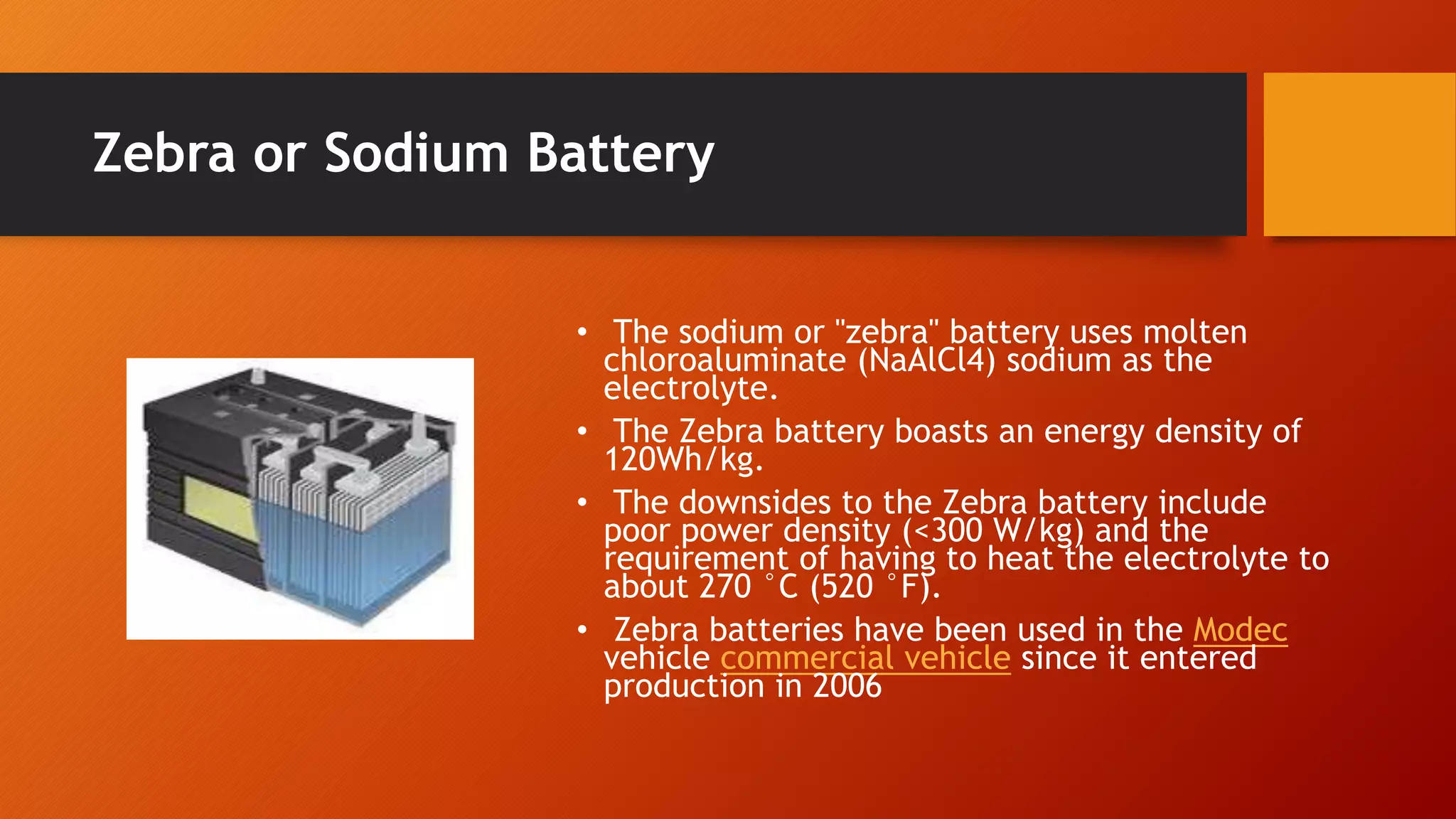 Electric vehicle batteries | PPTX
