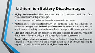 Electric Vehicle Batteries - Types, Construction, Working, Advantages ...