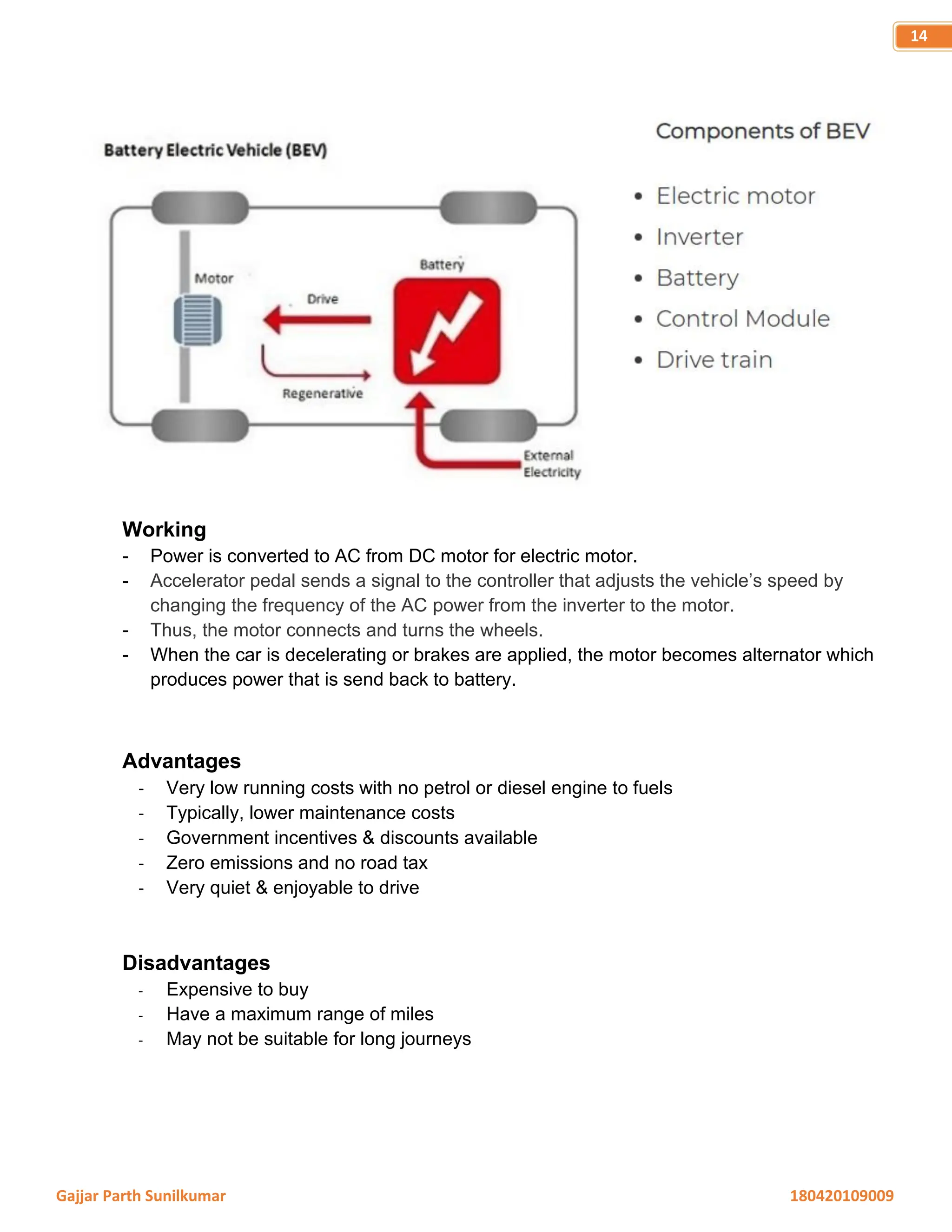 Electric Vehicle, it's types and Battery Management System_Summer ...