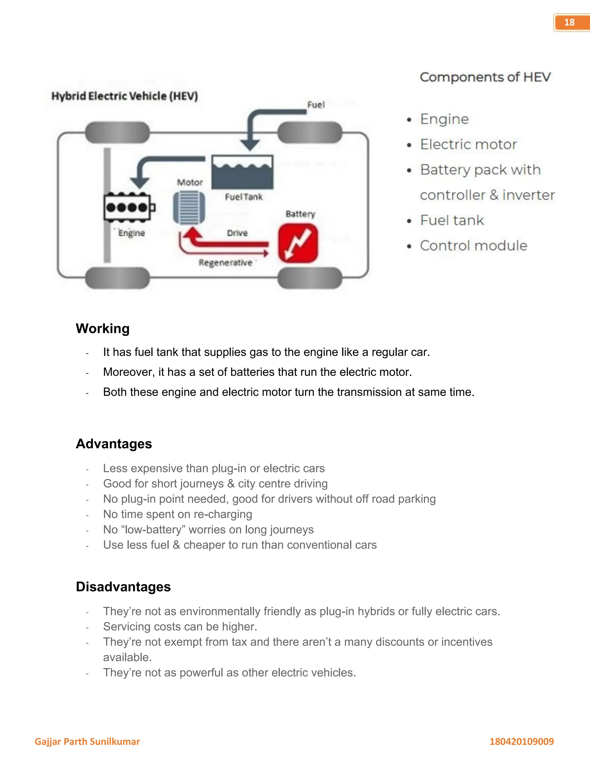 Electric Vehicle, it's types and Battery Management System_Summer ...