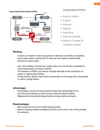 Electric Vehicle, it's types and Battery Management System_Summer ...