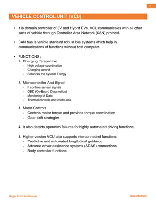 Electric Vehicle, it's types and Battery Management System_Summer ...