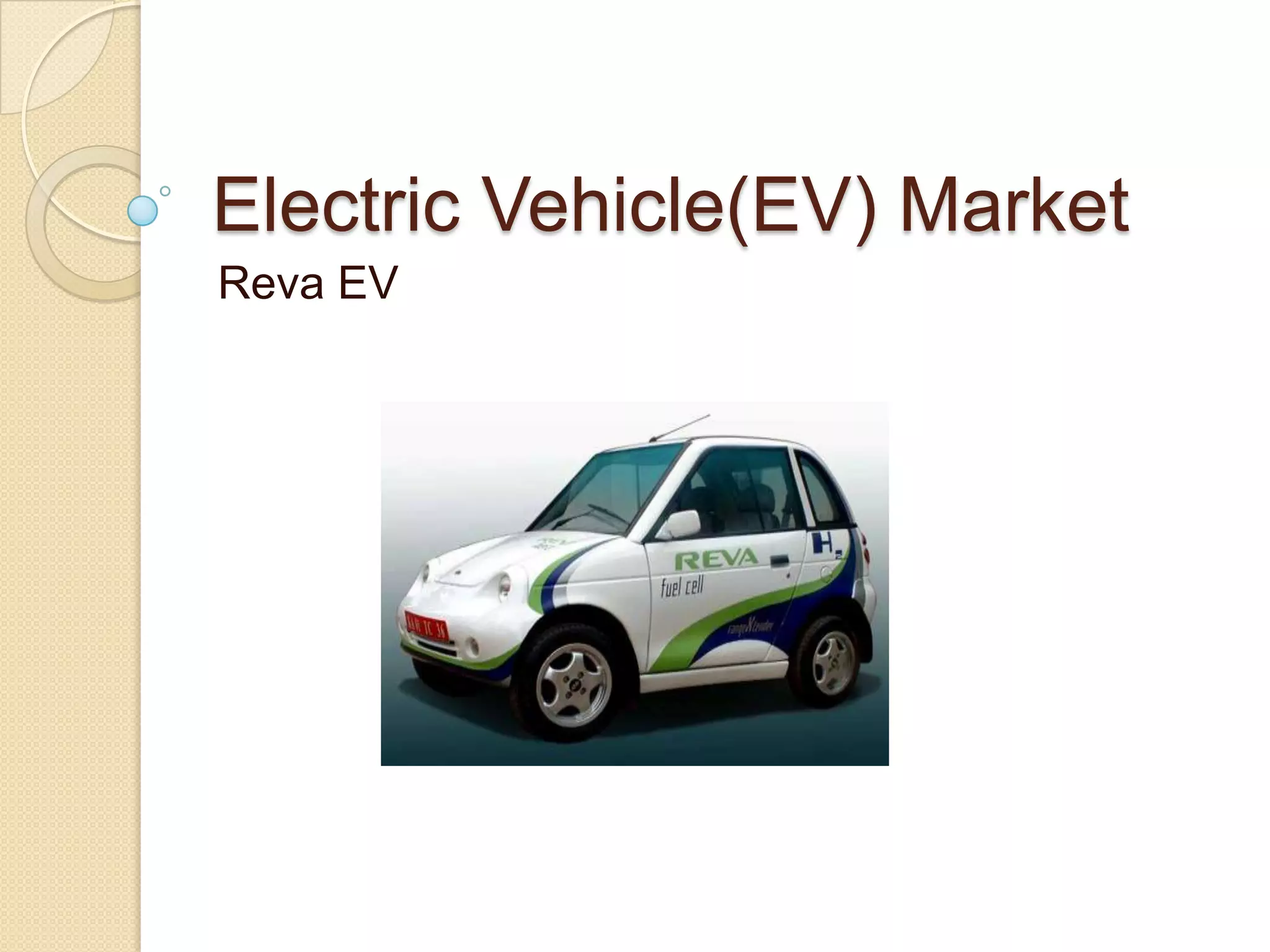 Marketing [Electric vehicle market- Reva] | PPTX