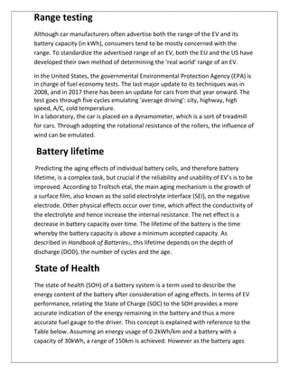 Electric Vehicles | PDF