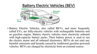 Electric vehicles | PPTX