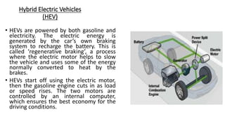 Electric vehicles | PPTX