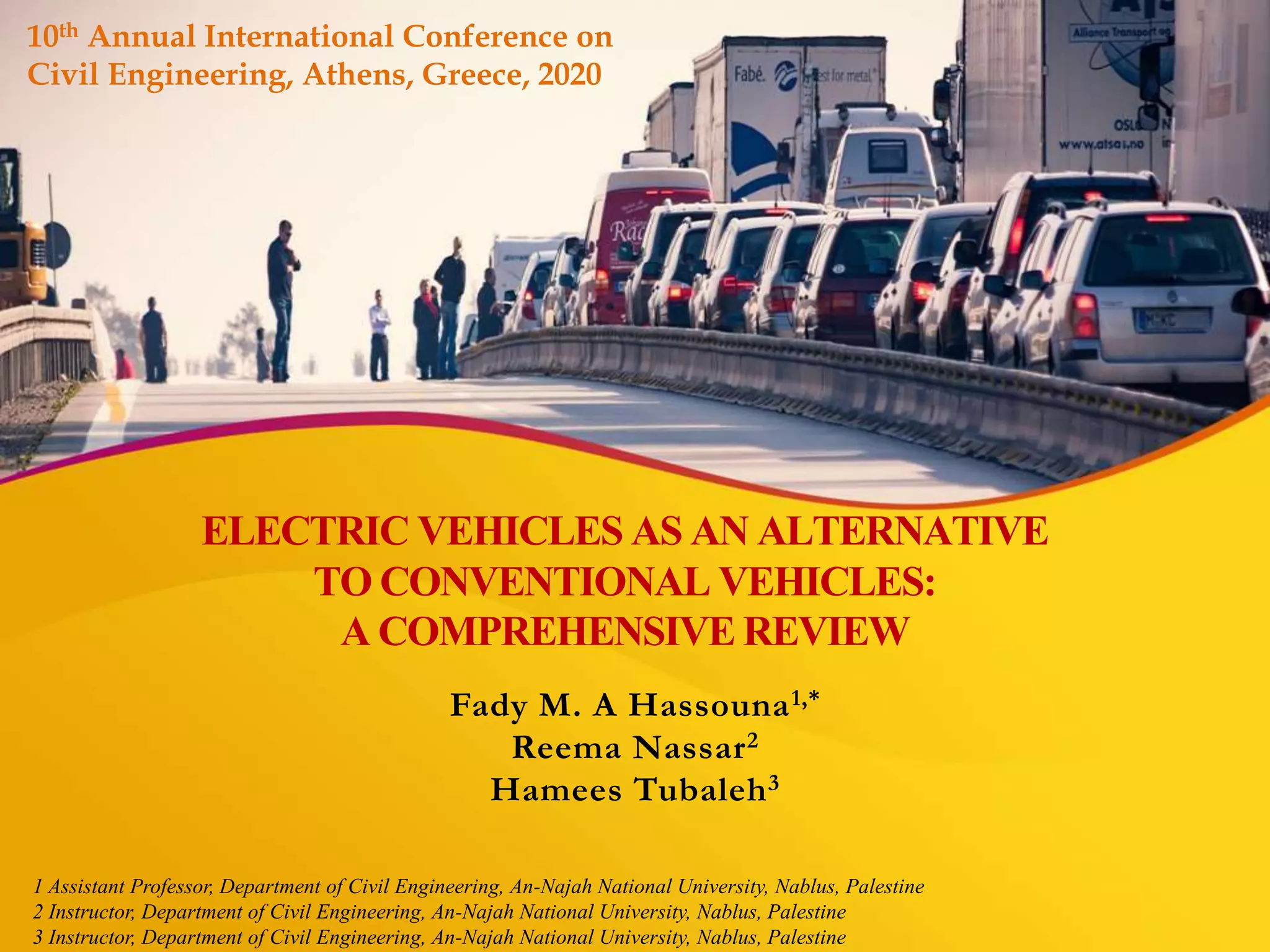 Electric Vehicles as an Alternative to Conventional Vehicles | PPT