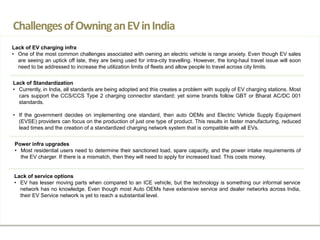 Electric vehicles in india | PPT