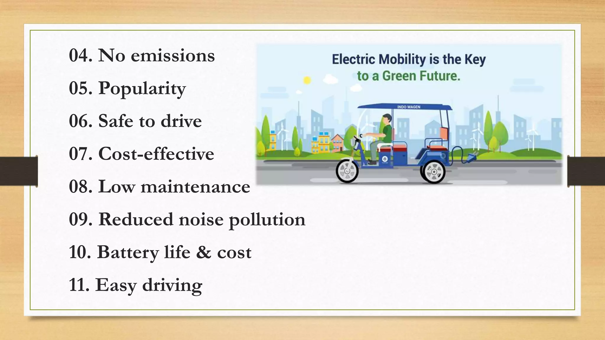 Electric vehicles ppt | PPTX