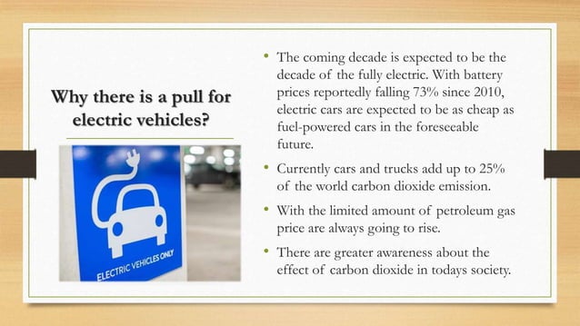Electric vehicles ppt | PPTX | Automotive Industry | Industries