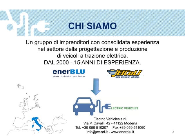 LUCENSE - Workshop trasporto merci a breve raggio con veicoli elettrici | PPT