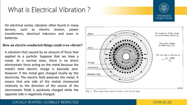 Electric vibration problem- Teknik Mesin UGM 2017 | PPTX | Physics | Science