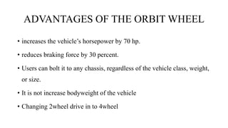 Electric wheel (orbis wheel) | PPTX | Performance Cars | Auto Type