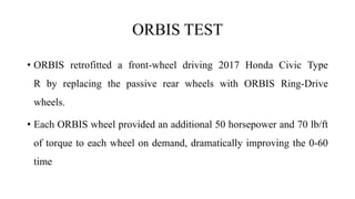 Electric wheel (orbis wheel) | PPTX | Performance Cars | Auto Type
