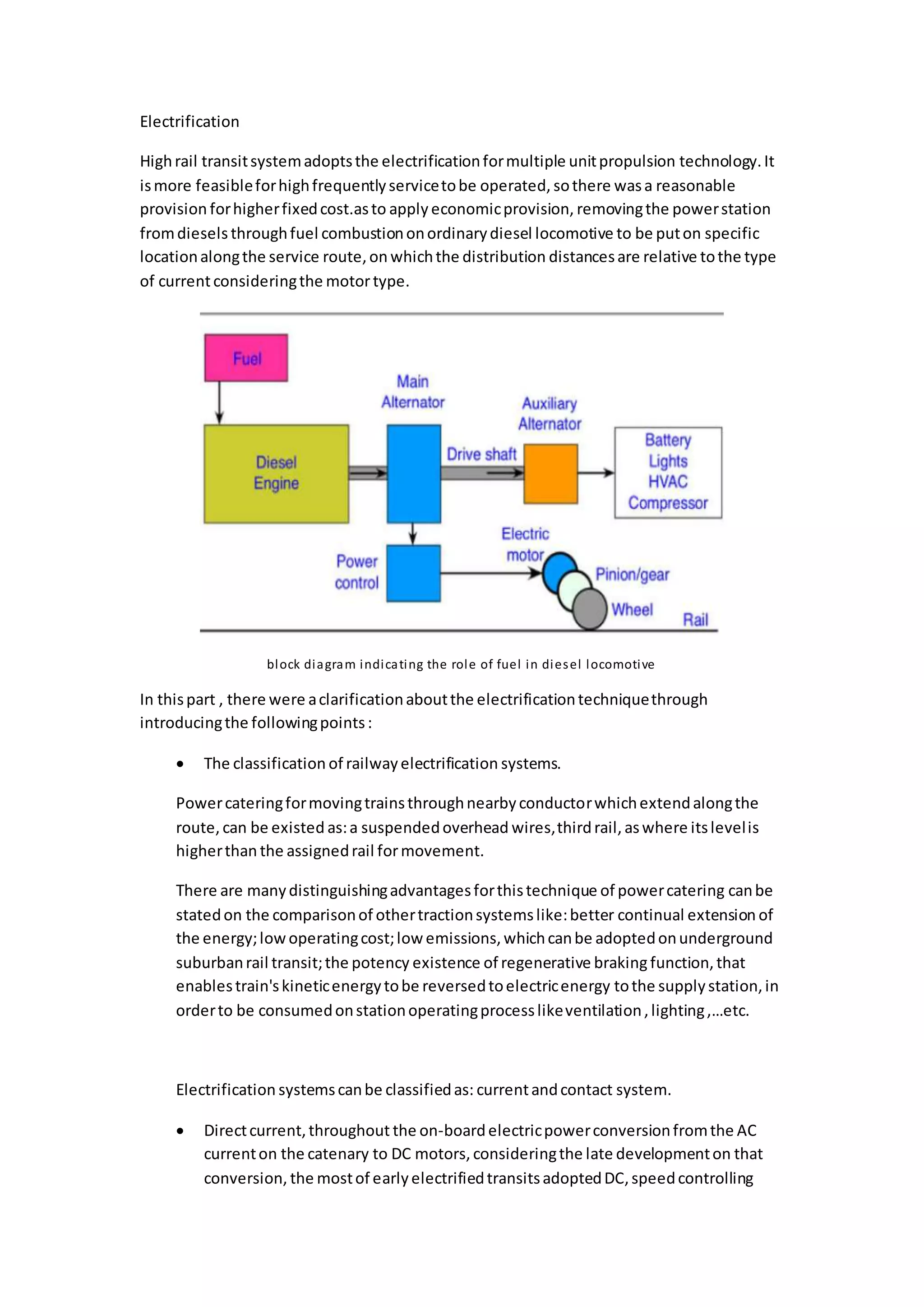 railway electrification | DOCX