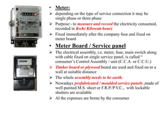 Electrical Connections and Components (Electrification in Building ...