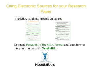 Electronic Research: Sources and Strategies | PPT