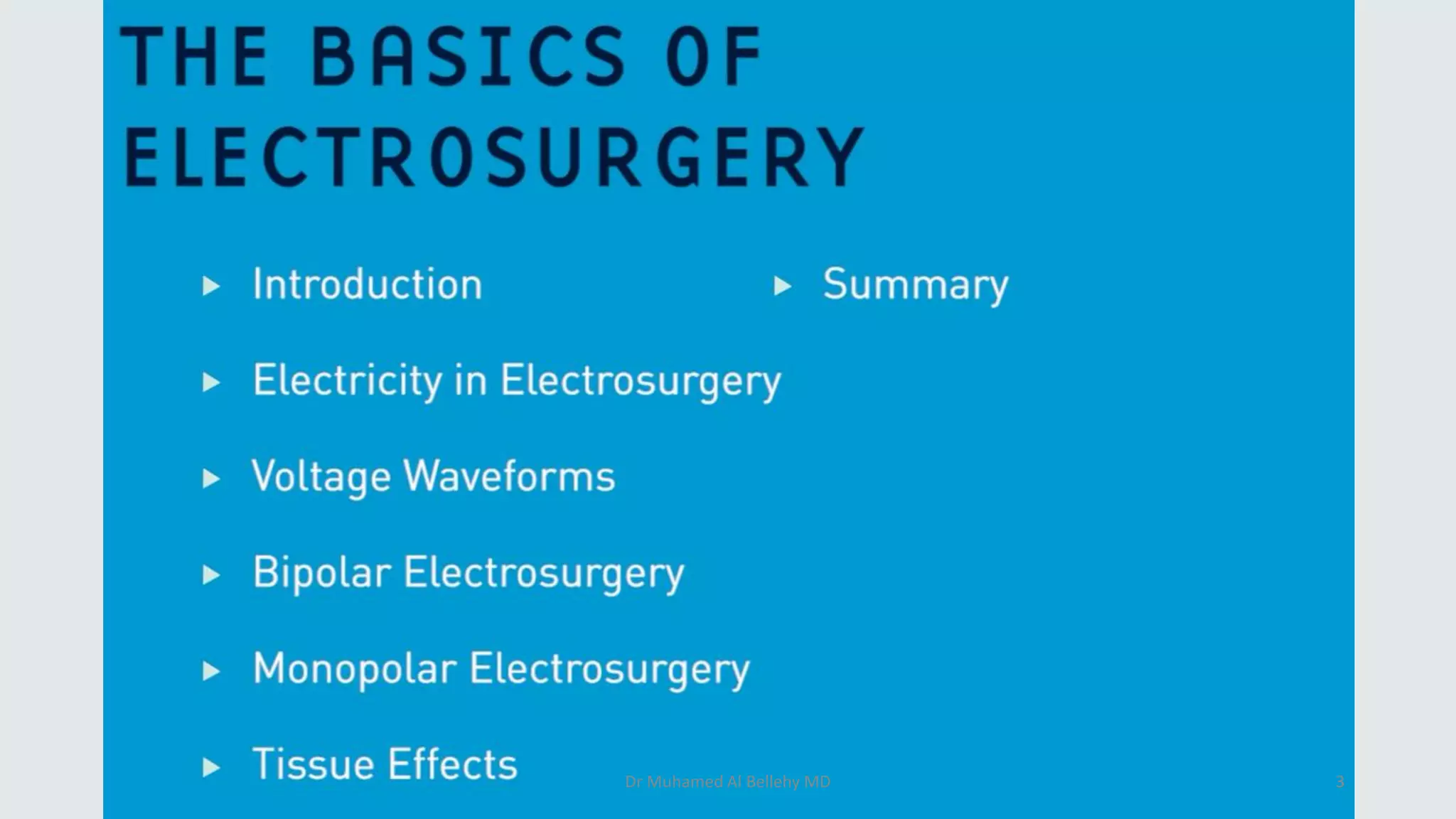 Safe use of electrosurgery in gynaecology | PPT