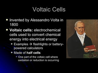 Electro chemical cells | PPT | Chemistry | Science