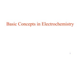 Electrochemistry | PDF