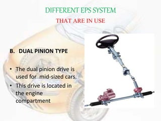 Electro mechanical steering system- most advance technology | PPTX