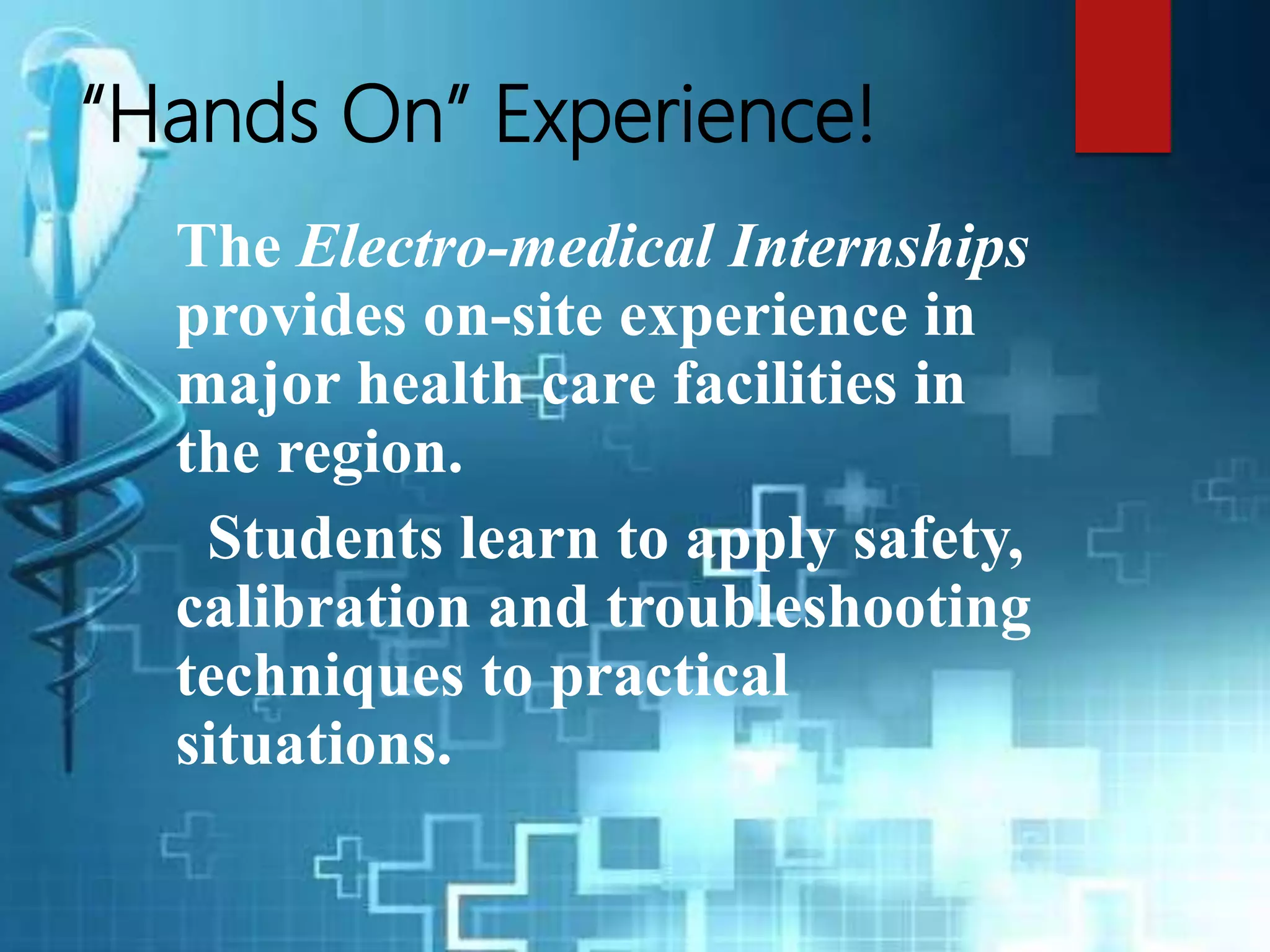 Electro medical engineering technology | PPT