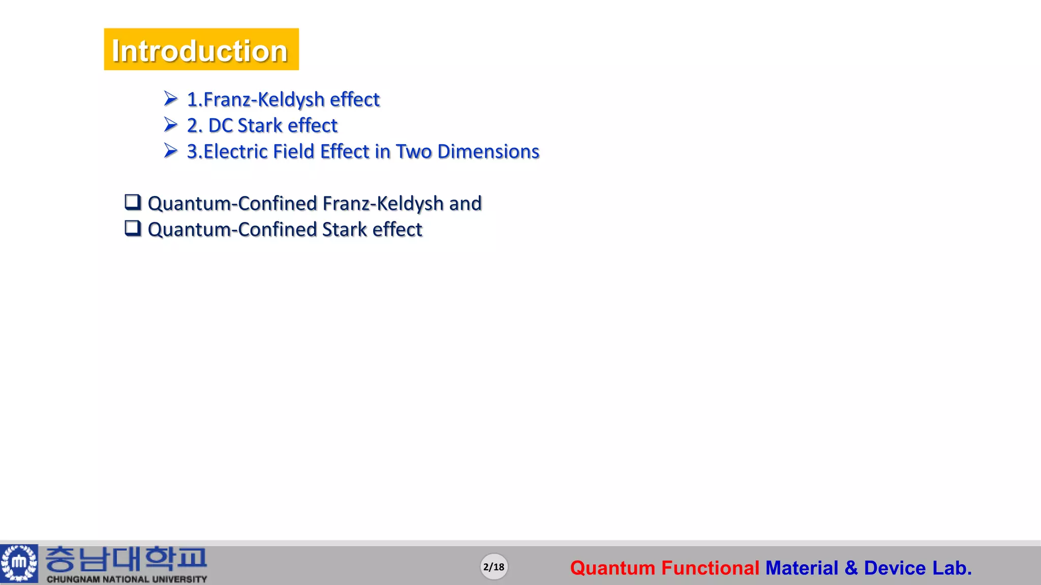 Electro optical properties of semiconductor optics | PPTX