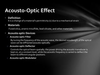 Electro-optic Modulator | PPTX
