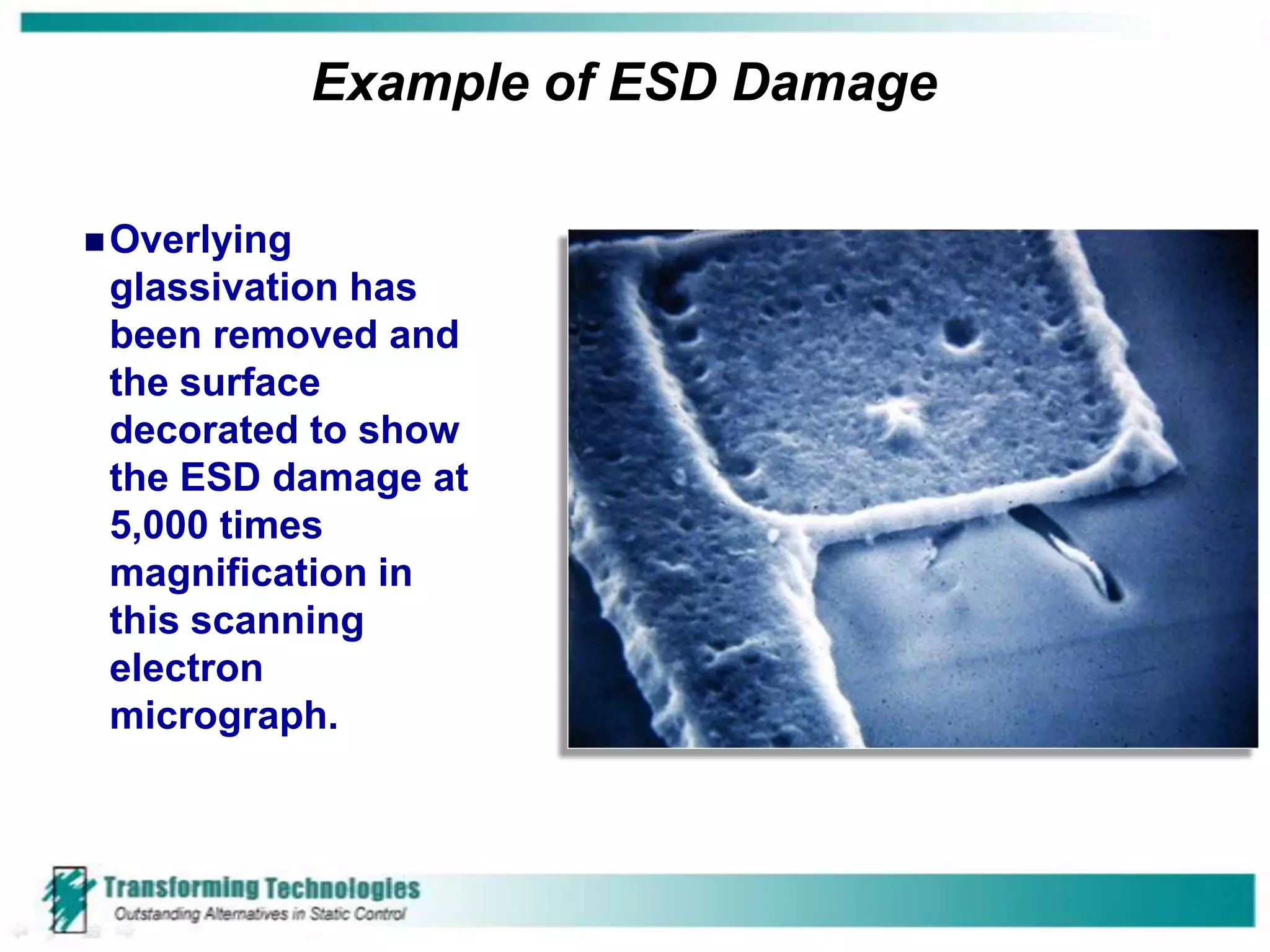 Electro Static Discharge Basics | PPTX