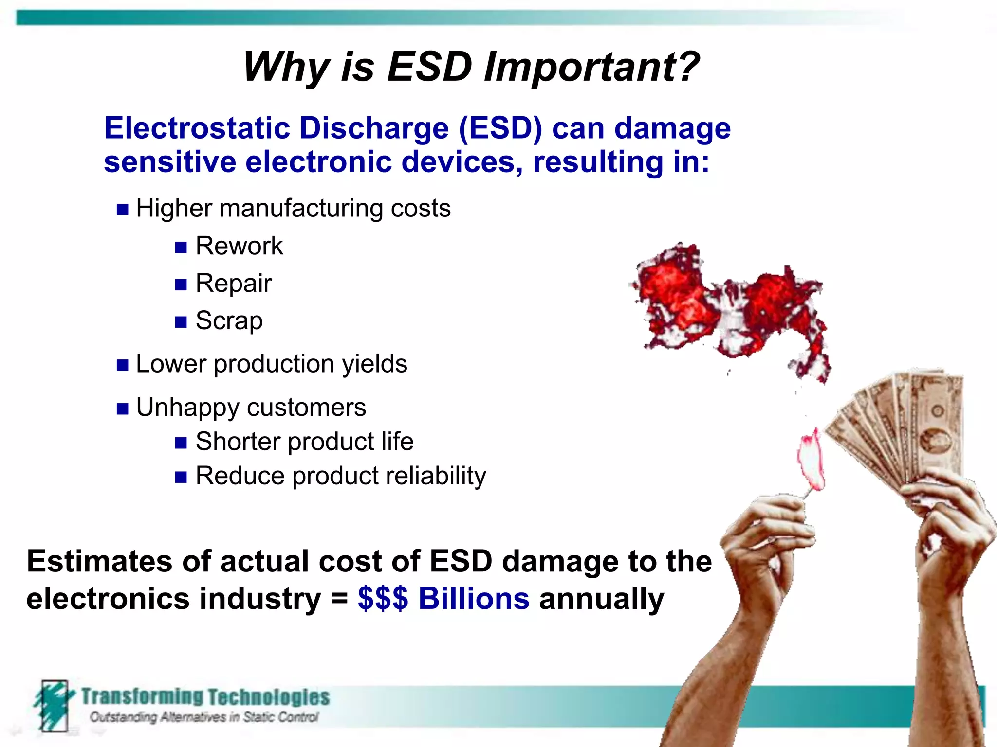 Electro Static Discharge Basics | PPTX