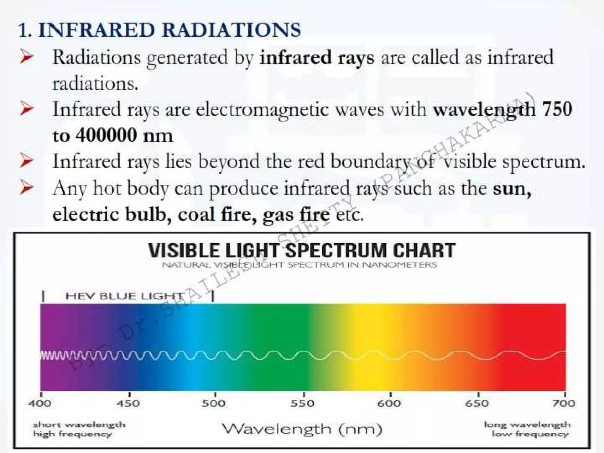 Electro therapy & infrared | PPT