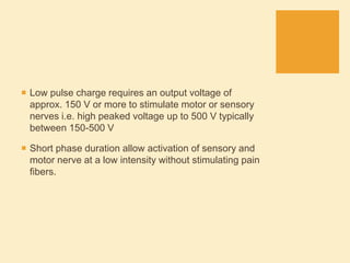high voltage pulsating current | PPTX